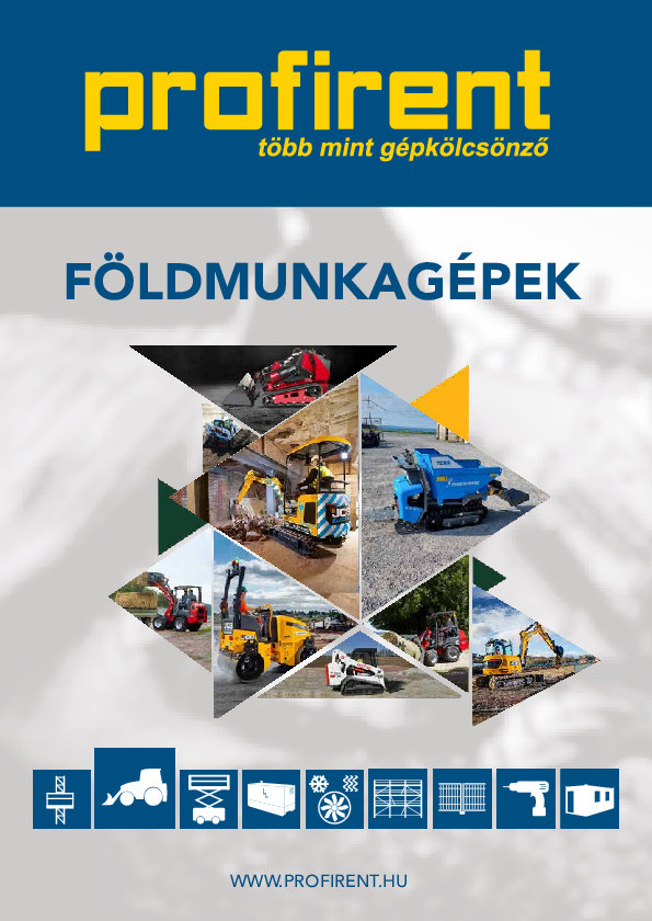 Katalógus - Profirent gépkölcsönző