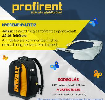 Profirent Gépkölcsönző - Gép bérlés és értékesítés 19 telephelyen