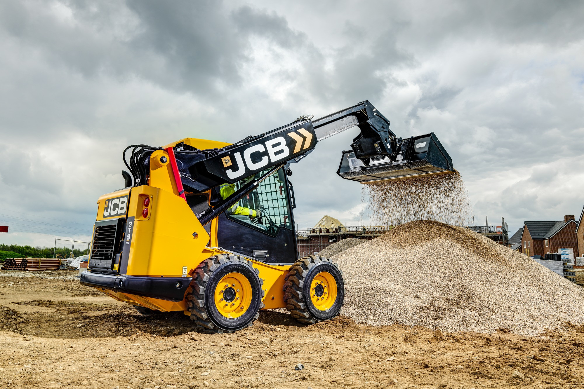 Eladó JCB 3TS-8W teleszkópos csúszókormányzású rakodó | Profirent ...